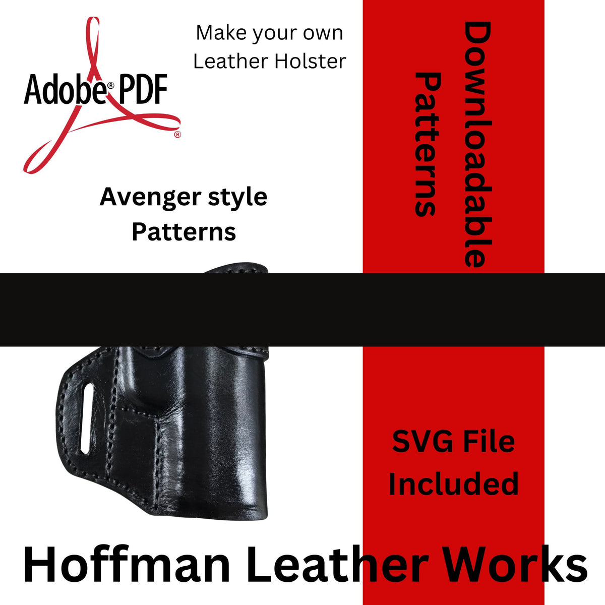 Avenger Style Patterns: Leather Holster Designs – Snake River Holsters