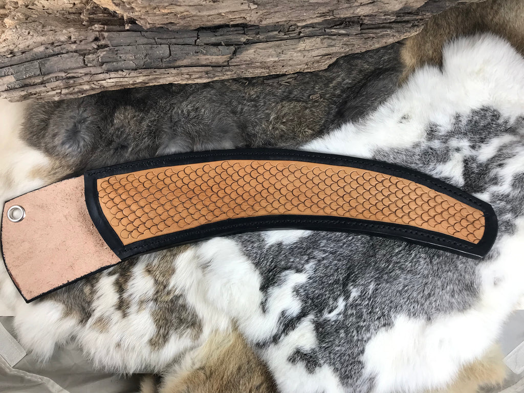 Corona Saw Sheath, Handsaw Sheath, Handmade Leather Sheath, Pruning Sa ...