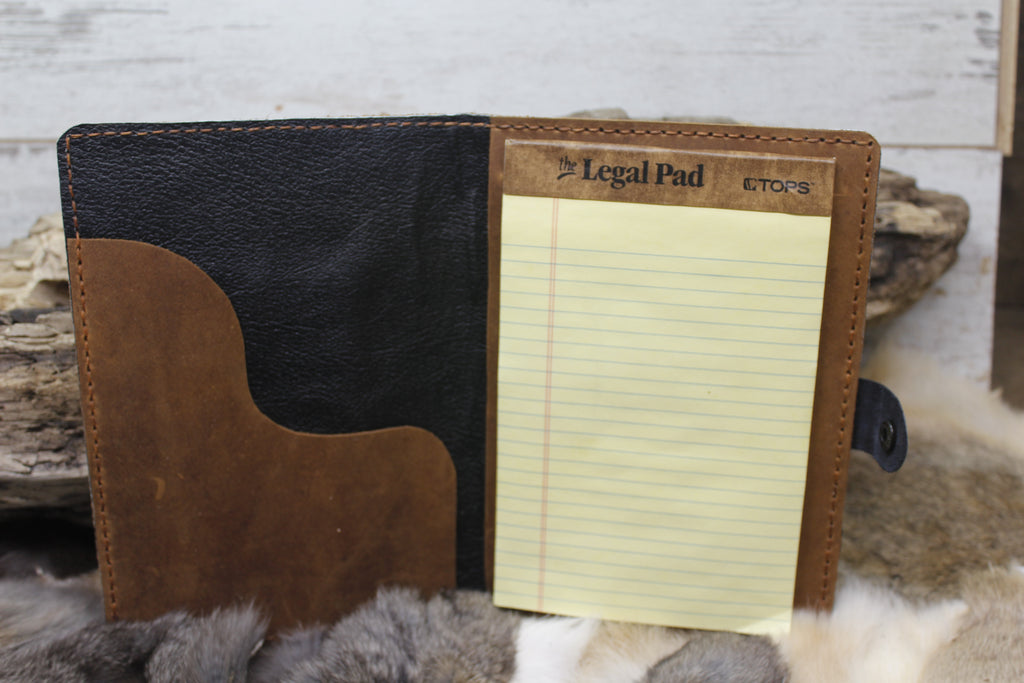Leather Legal Pad, Portfolio Mini Legal Pad freeshipping - Hoffmann ...